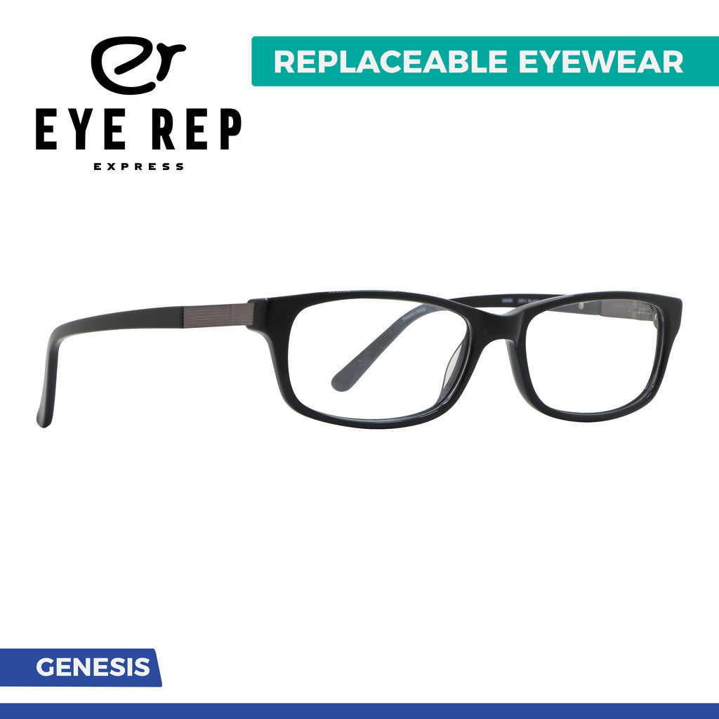 Genesis 4009 (Frame Only) Replaceable Lenses Eyeglasses for Women/Men ...