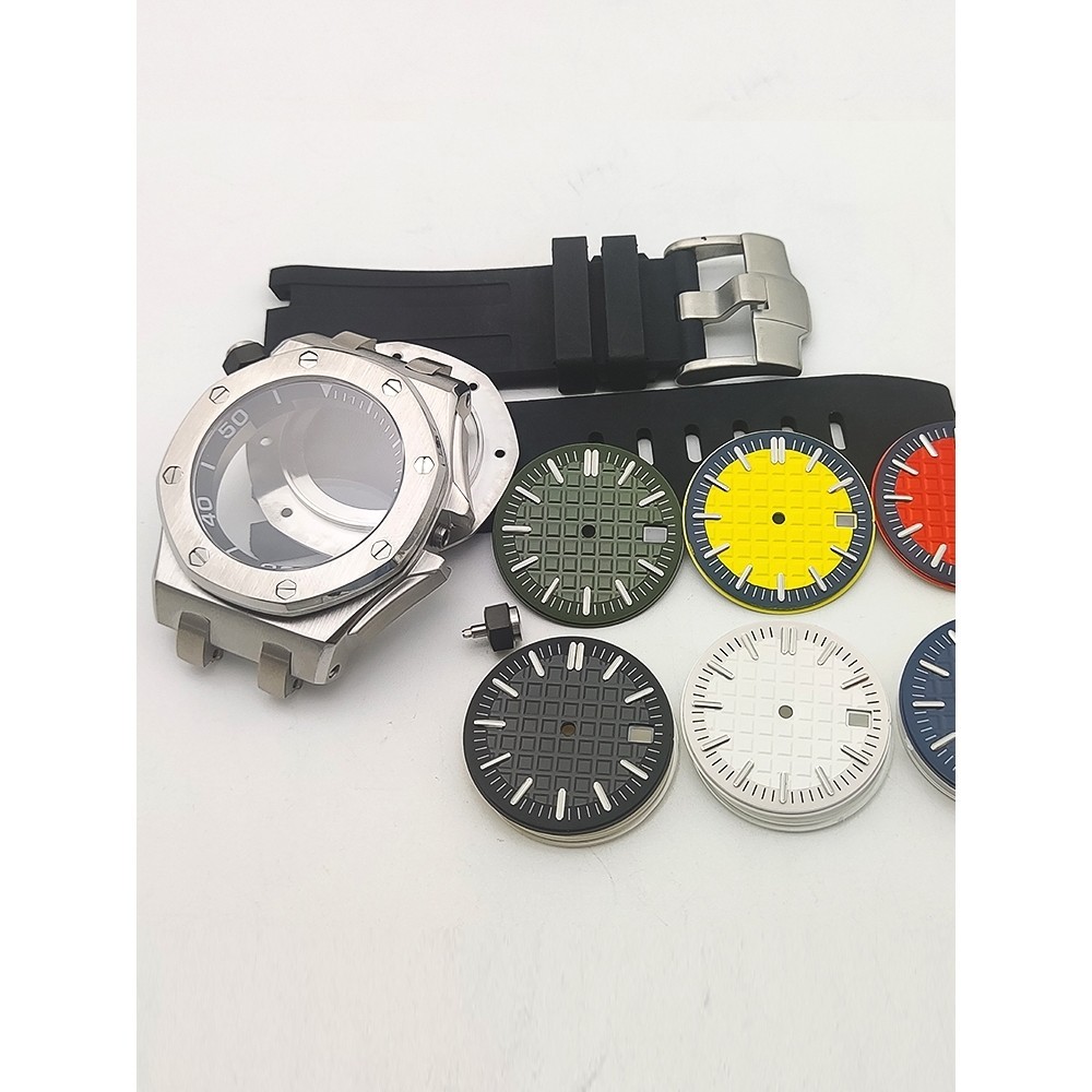 Modified Mechanical Watch Case 42MM Case Kit Sapphire Substitute Royal ...