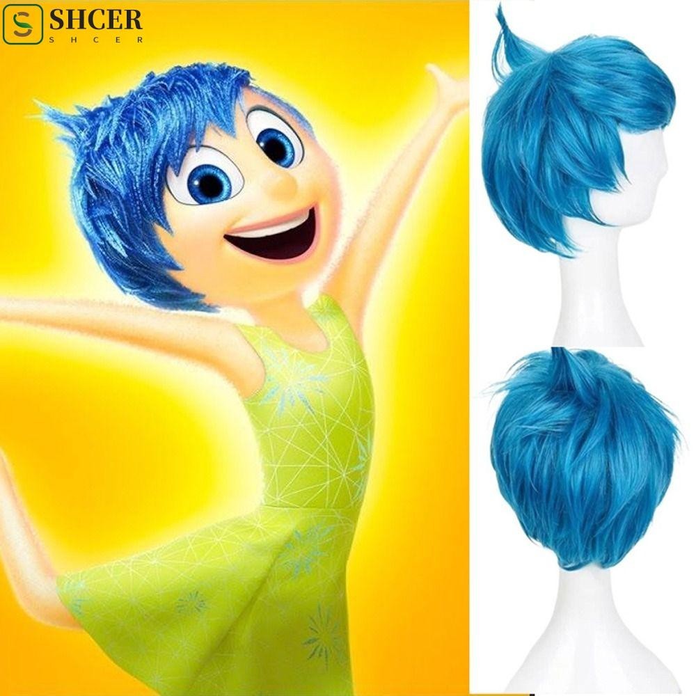 SHCER Brain Agent Team Anime Blue Wig | Shopee Philippines