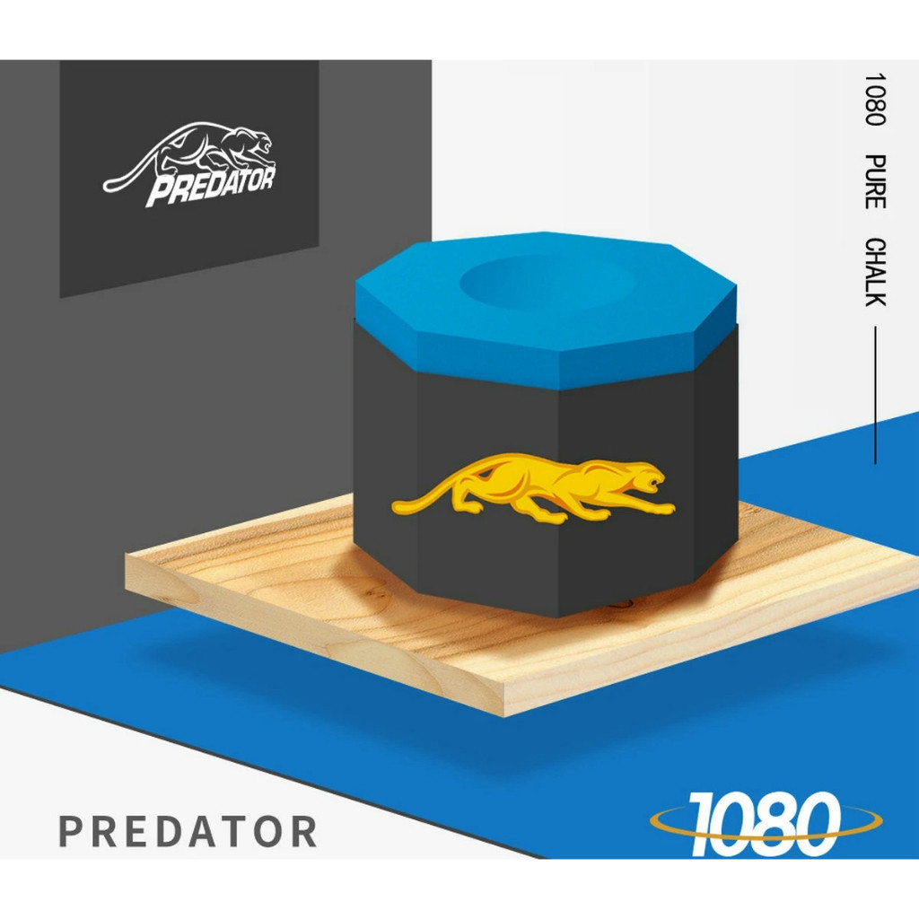 Original Tisa Predator Chalk 1080 Performance Billiard Chalk Bilyar ...