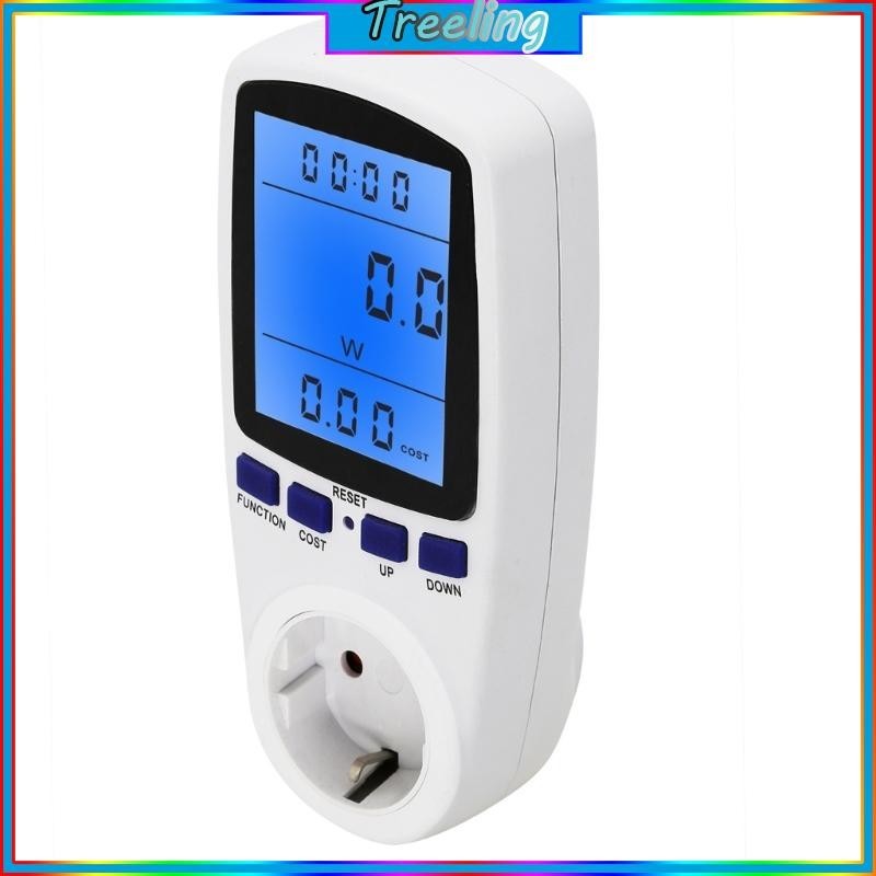 Treeling Electricity Usage Meter Clear Display Electricity Meter for ...