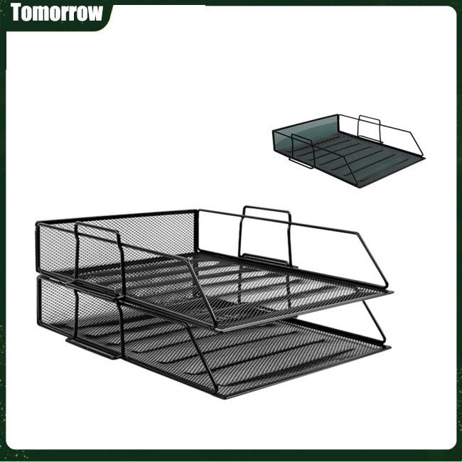 TOG 1 Tier/2 Tier Desk Organizers, Paper Letter Tray Organizer ...