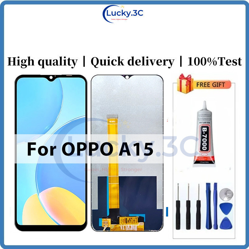 Display For OPPO A15 A15S Realme C11 C12 C15 V3 Q2i Narzo20 30A LCD Touch Screen Digitizer ...