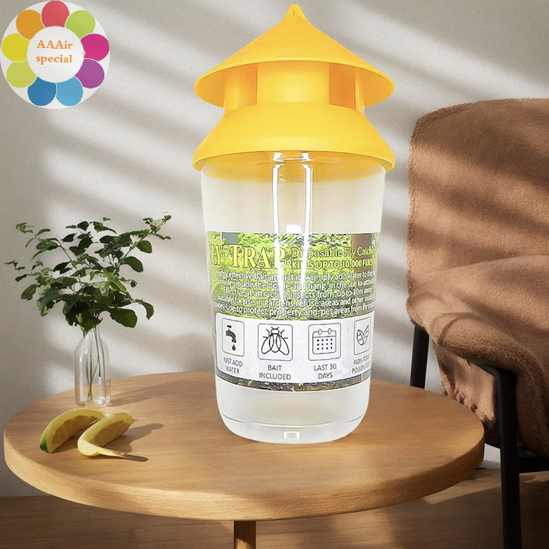SEMEBY New Fruit Fly Trap Killer Plastic Drosophila Trap Anti Fly Fruit ...