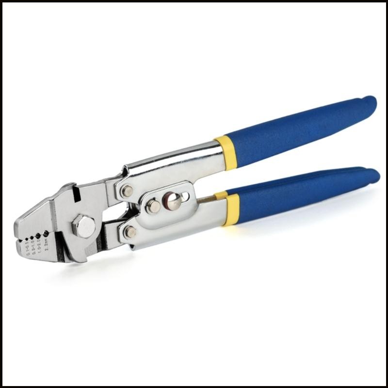 RUN Wire Rope Crimping Swaging Tool Cable Crimps Aluminum Double ...
