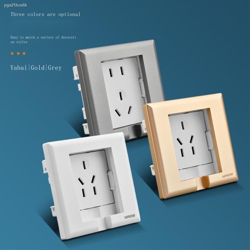 COD/Embedded plug invisible hidden built-in concealed wall switch panel ...
