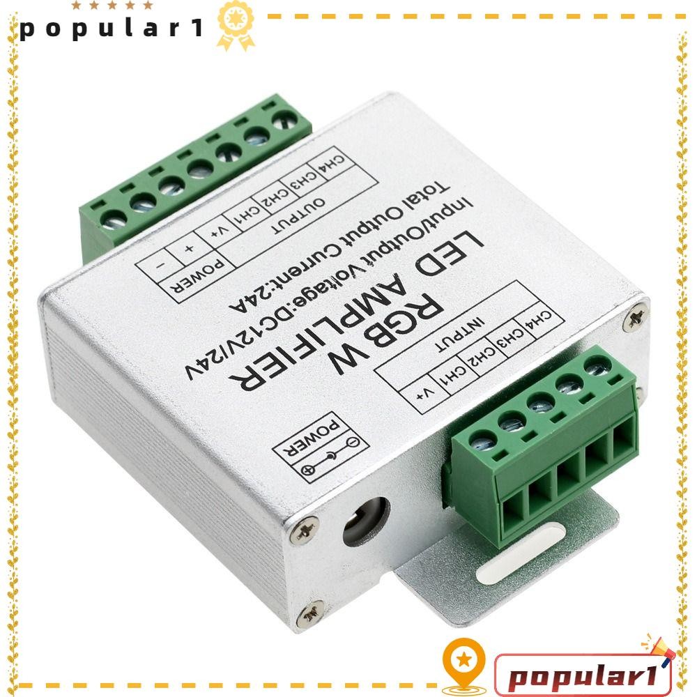 POPULAR RGBW Amplifier, 24A 4 Channel Signal Amplifier Controller ...