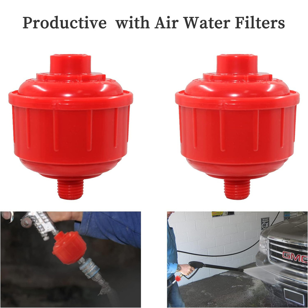 58*68MM Mini Sprayer Air and Water Trap Filters Only Standard 1/4 ...