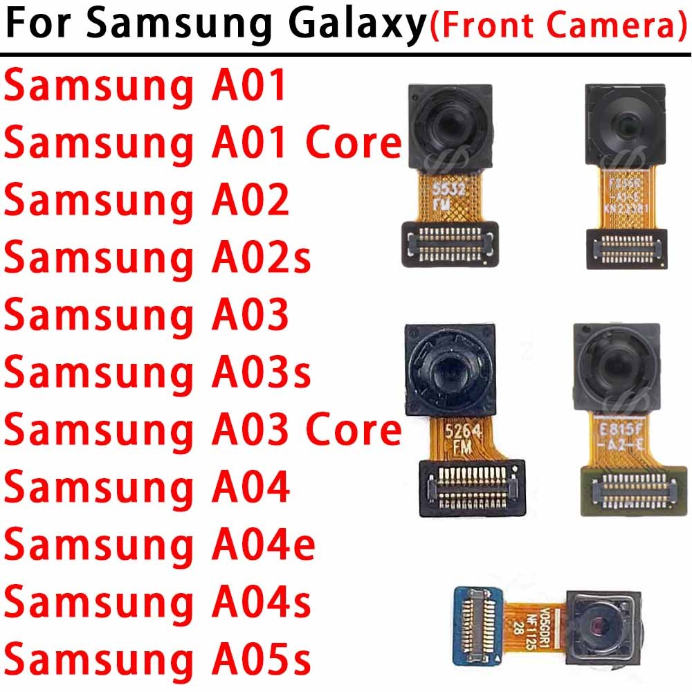 Original Front Camera For Samsung Galaxy A01 A03 Core A02 A02S A03S A04 A04E A04S A05S Module ...