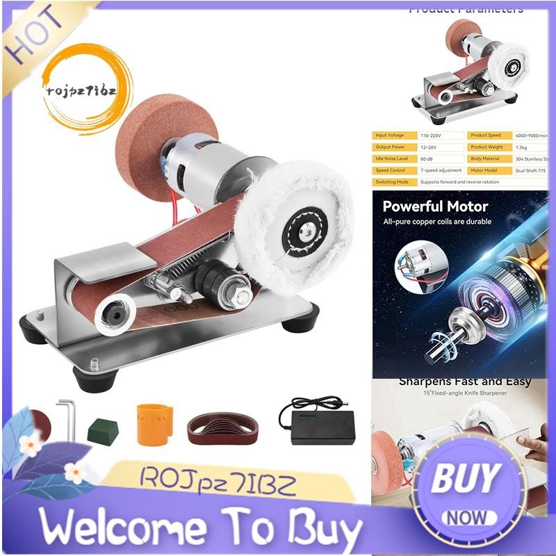 Mini Belt Sander-Power Belt Sanders,Small Bench Belt Sander Machine,7 ...