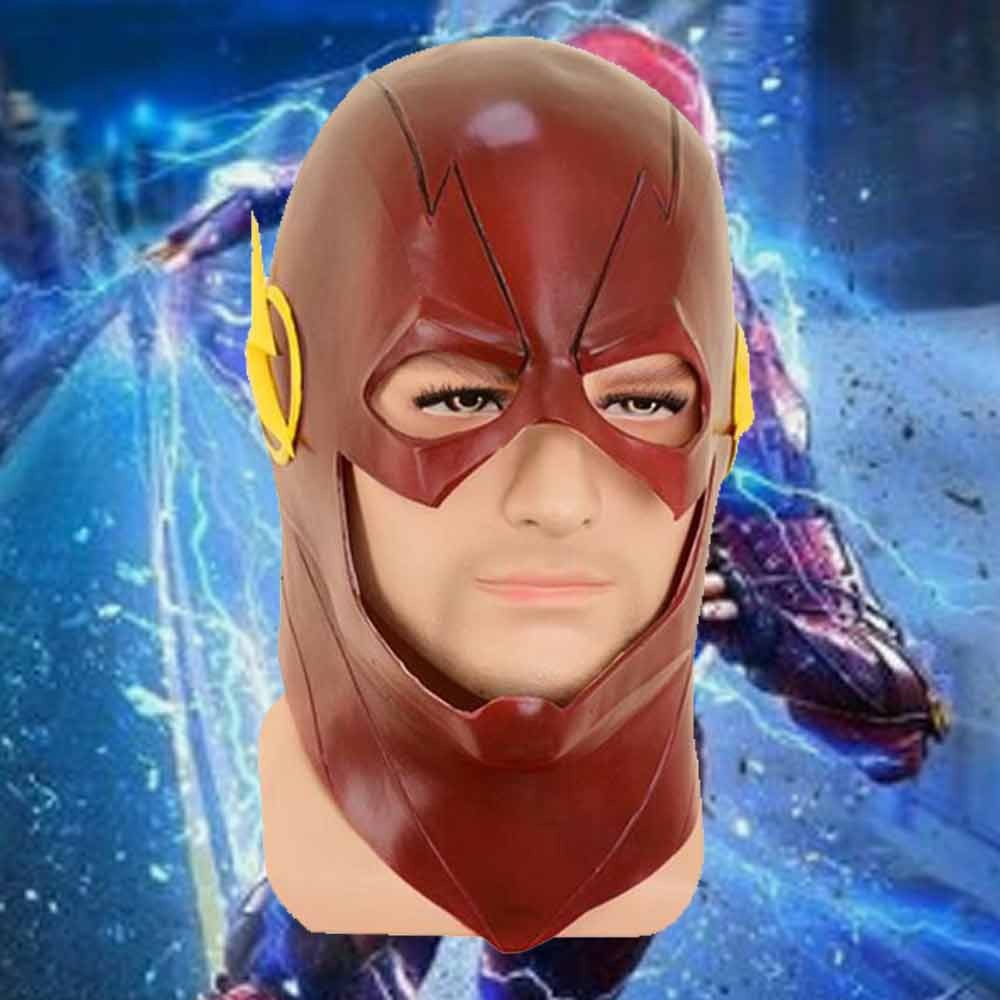 The Flash Mask The Flash 2 Movie Party Cosplay Costume Prop Halloween ...