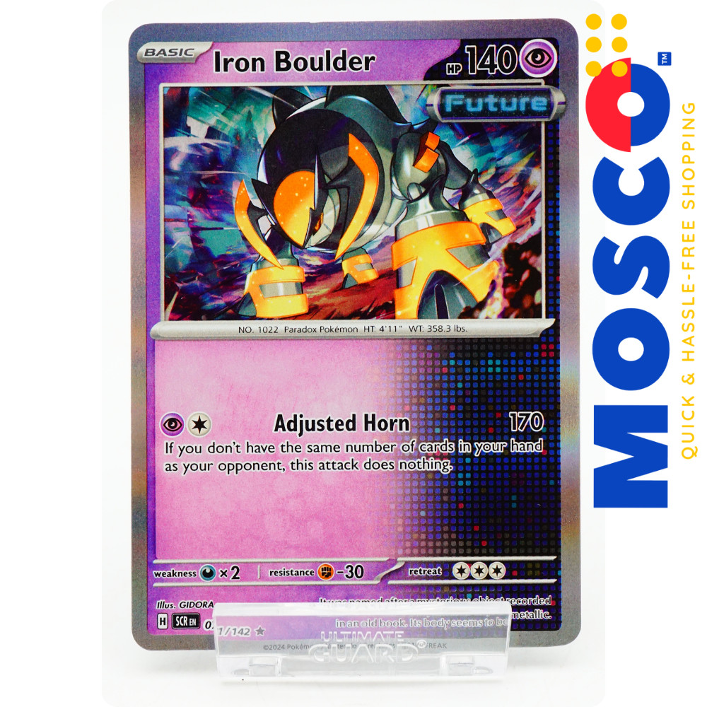 Iron Boulder - 071/142 Rare Stellar Crown | Pokemon TCG | Shopee ...