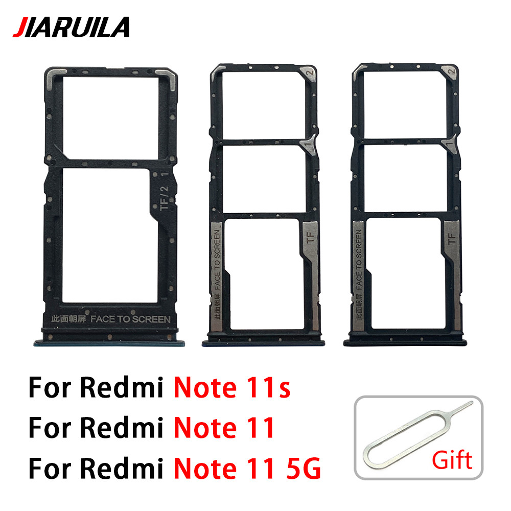 Dual SIM Card Socket Micro For Redmi Note 11S 11 5G Sim card tray ...