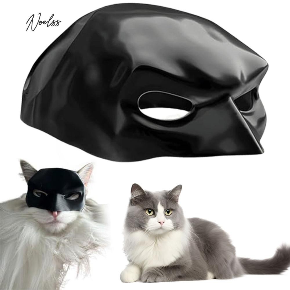 Bat Cat Avenger Mask Creative Black Cat Bat Mask Decorative Half Face ...