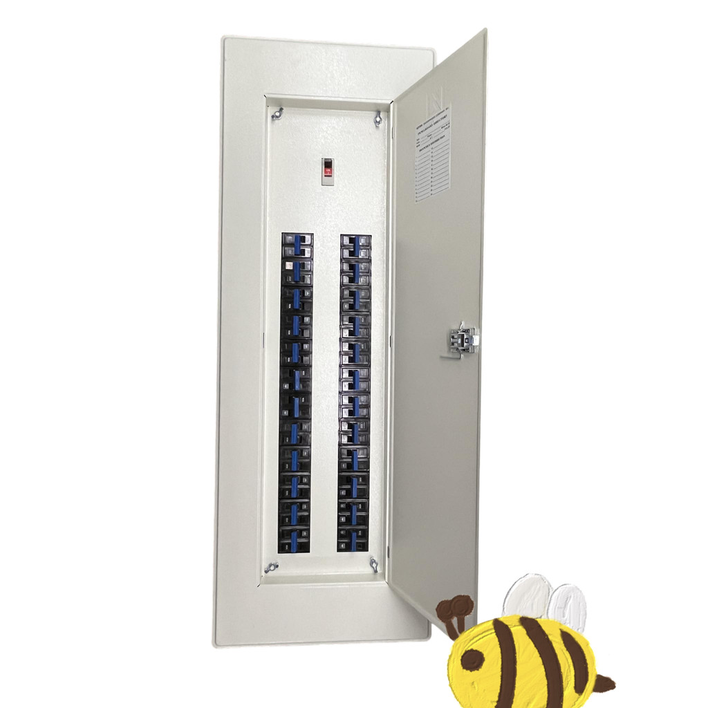 Koten / Taiyou Panel Board 250A 2Pole 250SPS Main with 24 Branches 2Pole Bolt On DZ12-60C ...