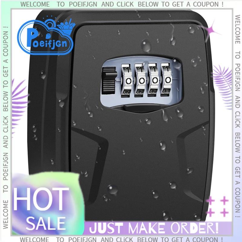 Key Lock Box with Code,Large Lock Box for House Key Portable Lock Box ...