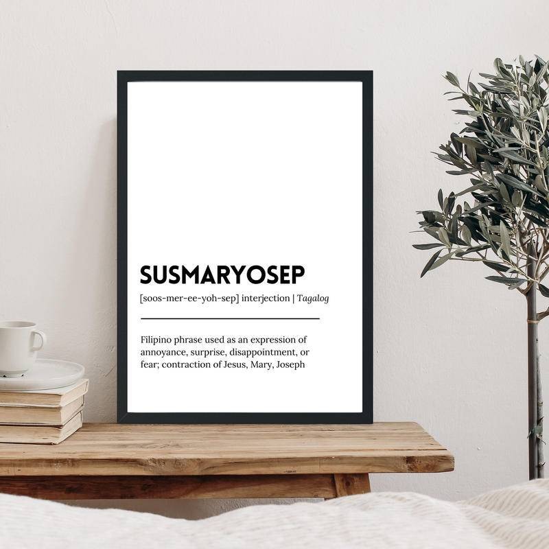 SUSMARYOSEP Filipino Wall art Tagalog Definition Filipino Phrases ...