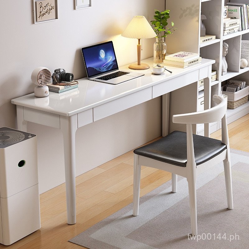 Solid Wood Extremely Narrow Computer Desk40/45cmWide Modern Simple Desk ...