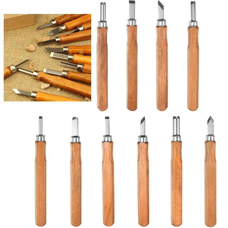 Professional Wood Carving Chisel Set with Carbon Steel Wood Carving ...