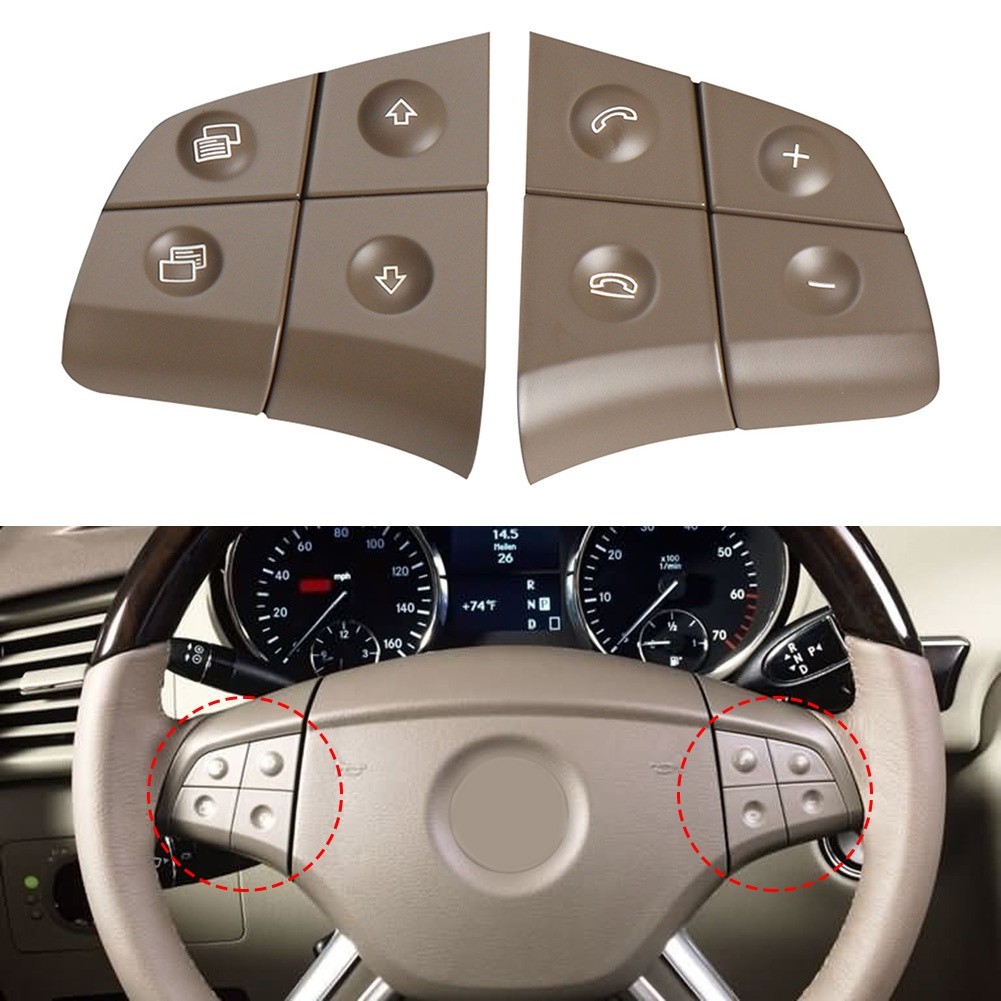 Left Right Car Steering Wheel Switch Control Button Replacement for ...