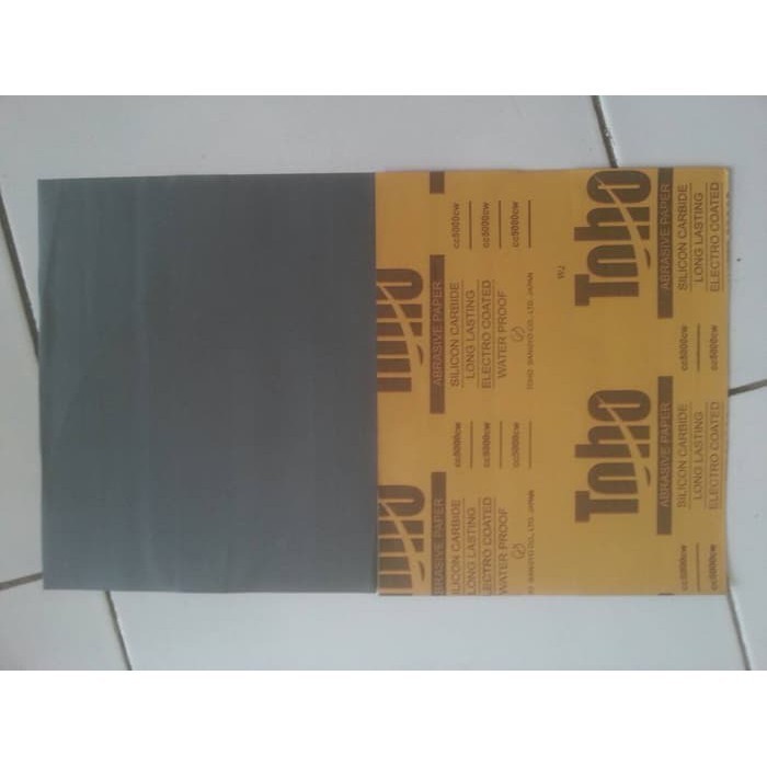 LJR 5000 TOHO grit sandpaper / waterproof p5000 TOHO sandpaper | Shopee ...