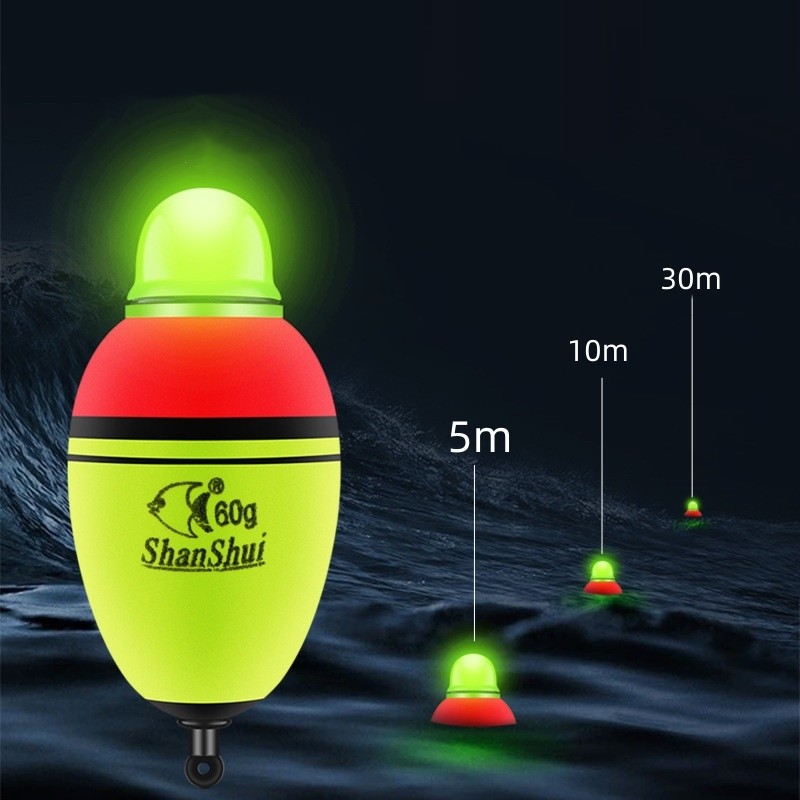 Nano Fishing floats Electronic luminous light Awa Big Belly Fishing ...