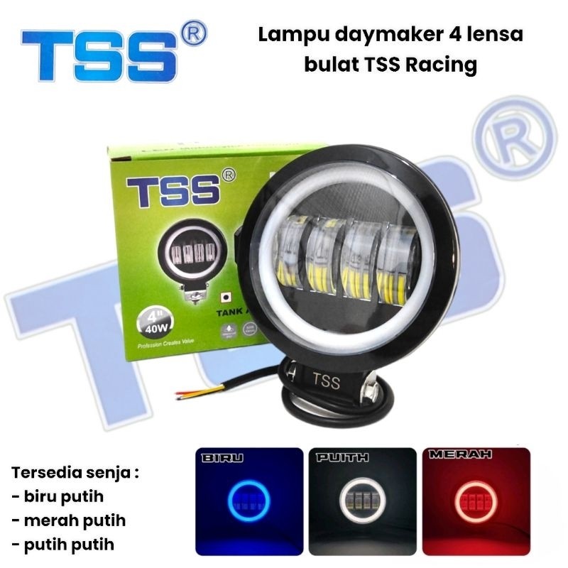MATA Tss daymaker Lamp 4 Lens CWL LED Spotlight 4 Eye Lens 40Watt Cree ...