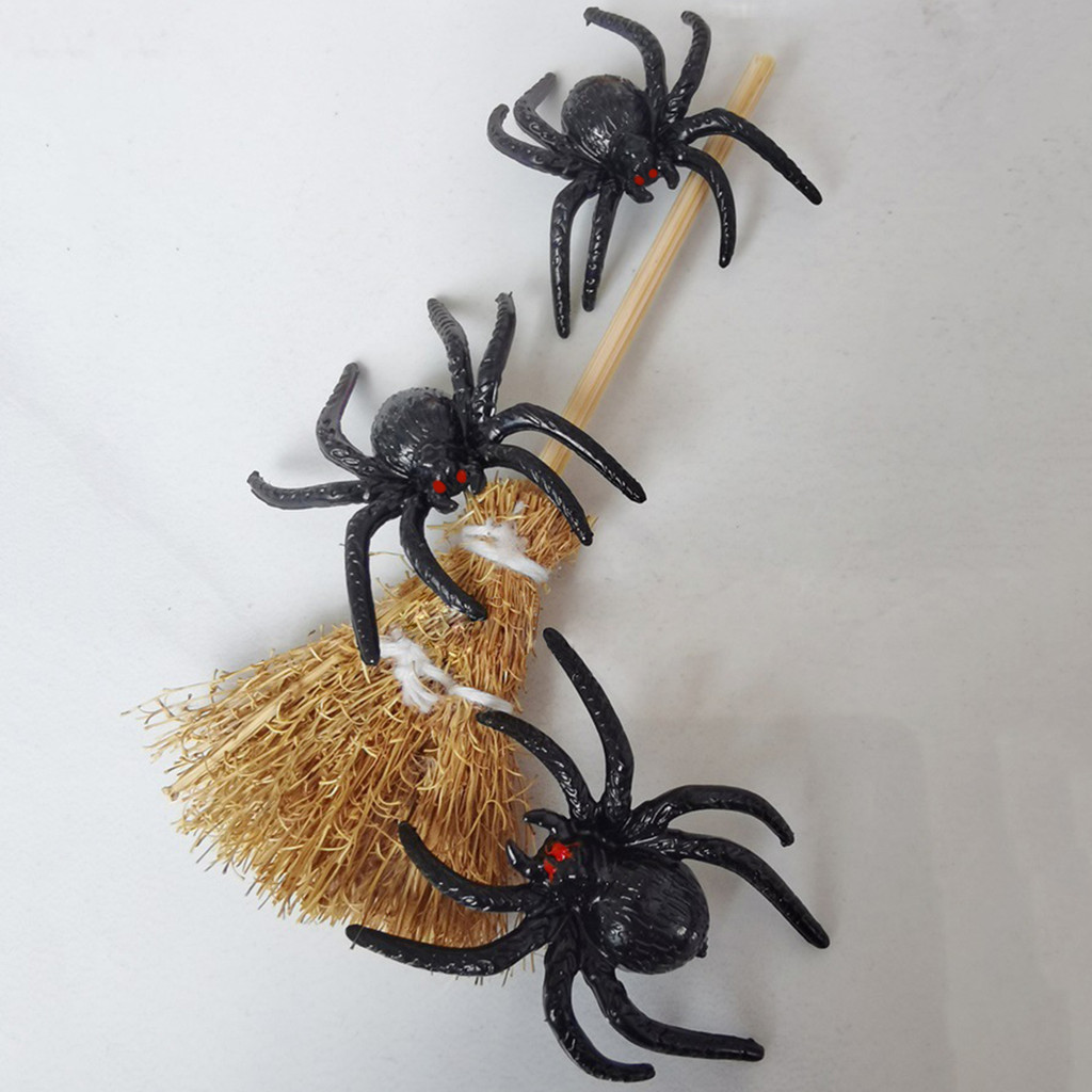 20 Pieces Plastic Spiders Small Plastic Spiders Fake Tiny Spiders ...