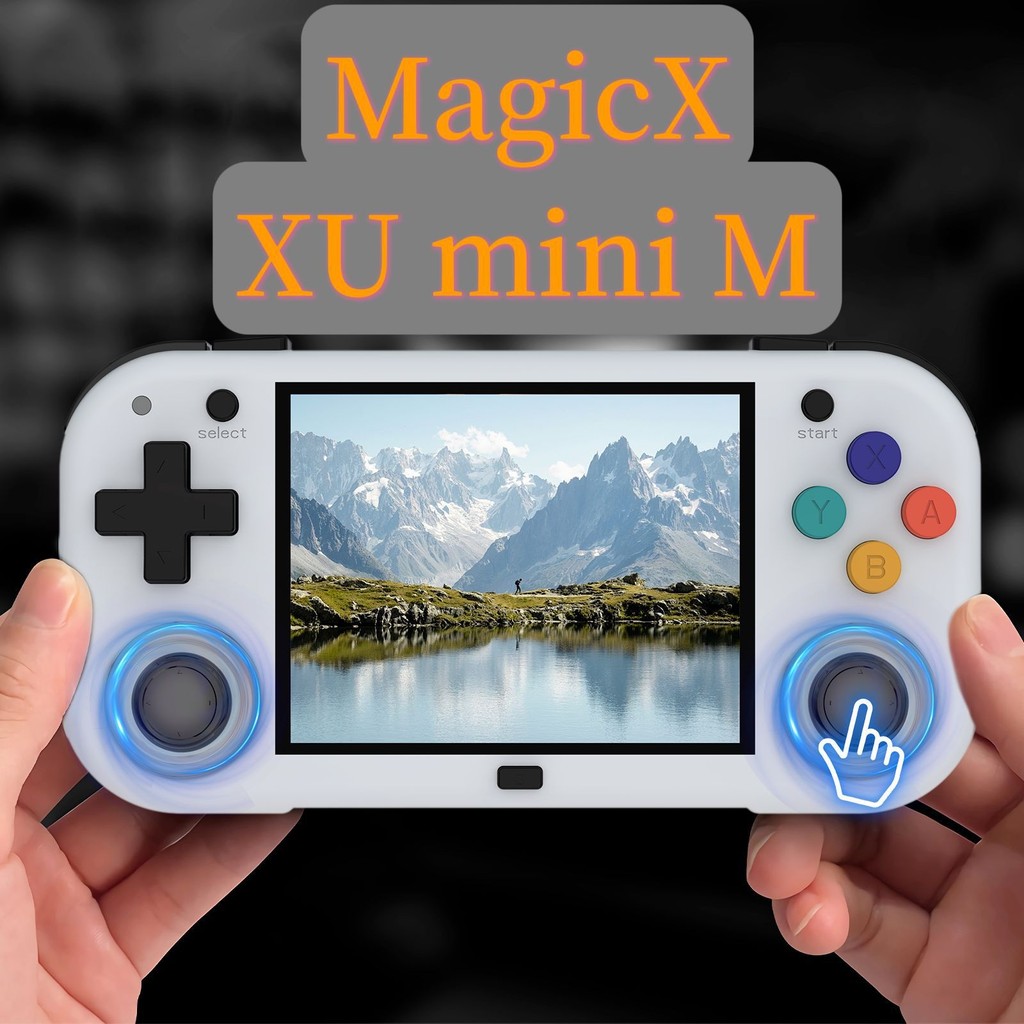 Xuminim Handheld Game Console 2024magicX Nostalgic Retro Double Hall ...
