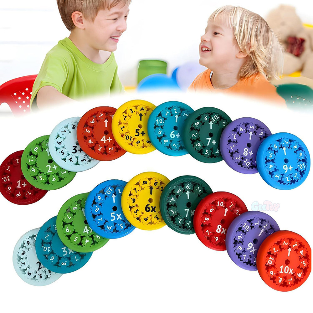 Geetoy Multiplication Division Math Fidget Spinner Educational Toys for ...