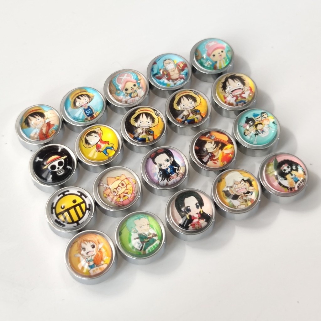 Handmade One Piece Steampunk Round Unique Mechanical Keyboard Keycap ...