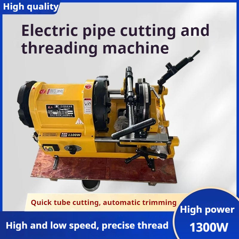 Multifunctional Electric Pipe Threading Machine Stainless Steel Water ...