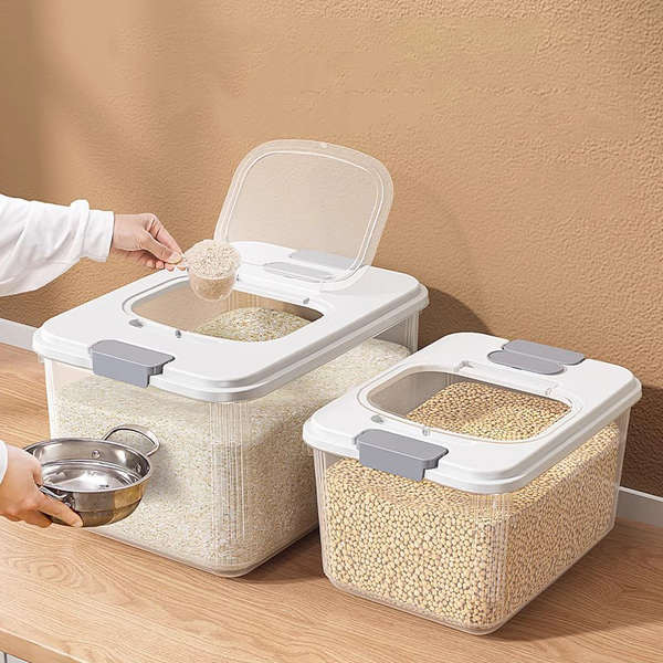 rice dispenser 10kg rice dispenser 25 kg Rice bucket household insect ...