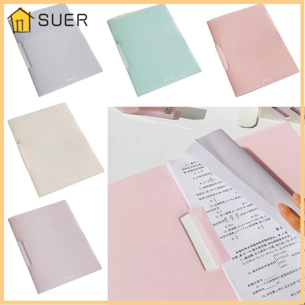 SUER1EN Clipboard, Rotating Side Open Buckle PP Binder Contract Clamp ...