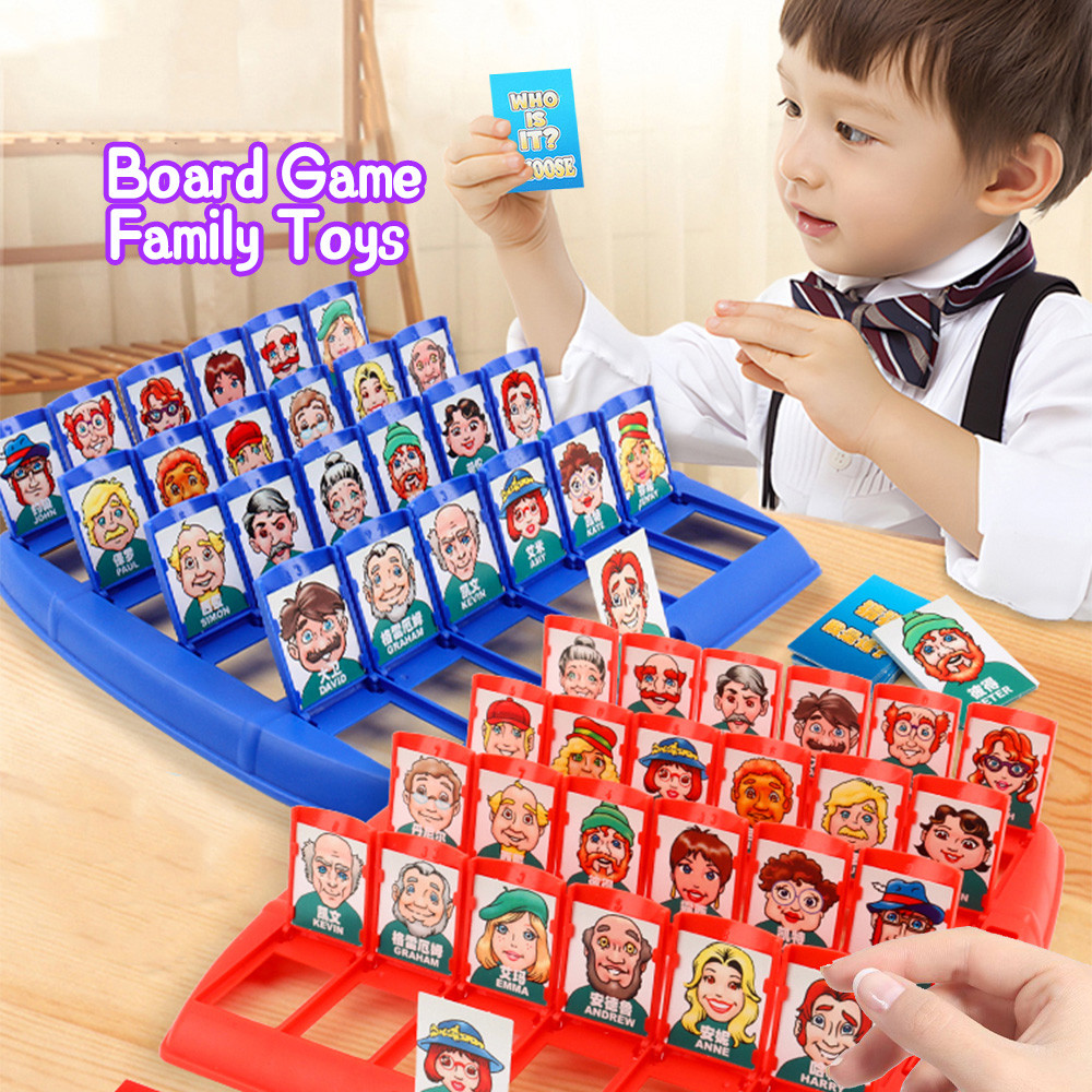 Cozyland Thinking Logic Training guess who i am board games for kids ...