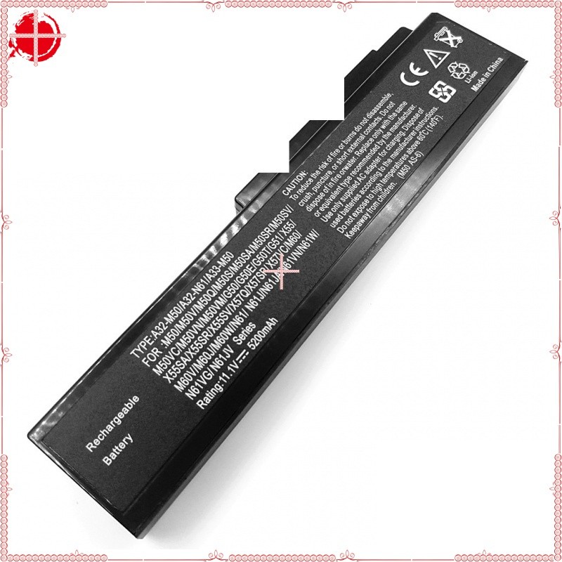 ★A32-M50 Battery ASUS N43 N53 X55 X57 X64 N61 SERIES | Shopee Philippines