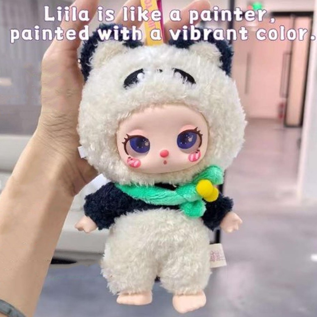 LIILA'S V2 ZOO plush blind box doll trendy doll with movable hands and ...