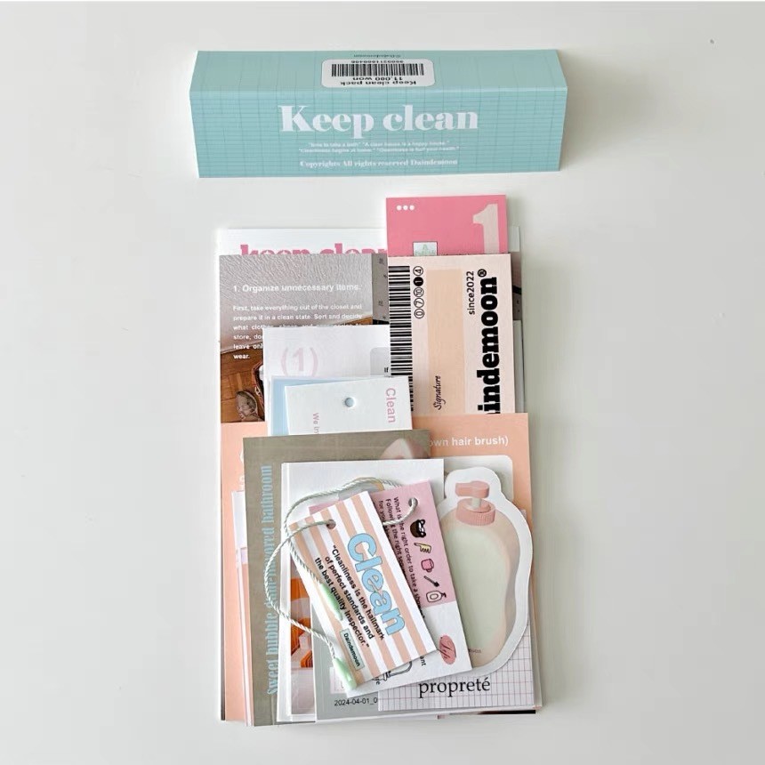 Dain de moon Sticker Pack Daily Korean Style Handbook Collage diy ...