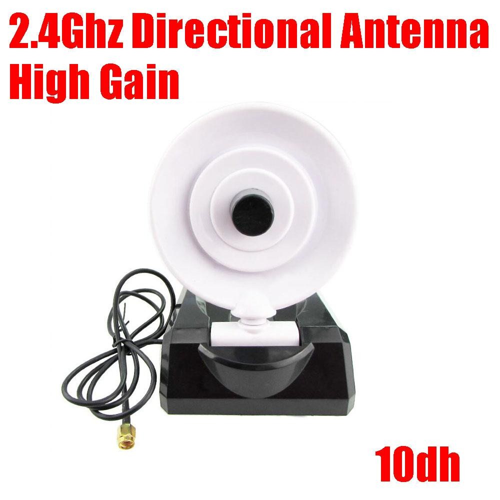 2.4Ghz 10dbi Directional Antenna 2.4G WIFI radar Antenna high gain For ...