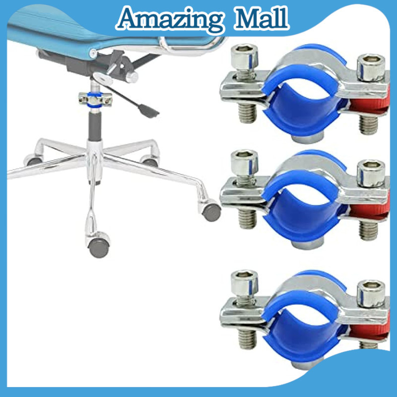 2pcs Office Chairs Tools Pipe Clamp Office Chair Stoppers for Fix ...