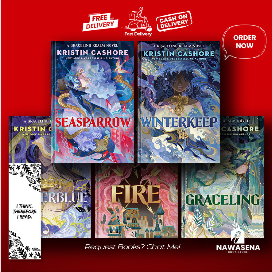 Graceling | Fire Fire Fire | Bitterblue | Winterkeep | Seasparrow by ...
