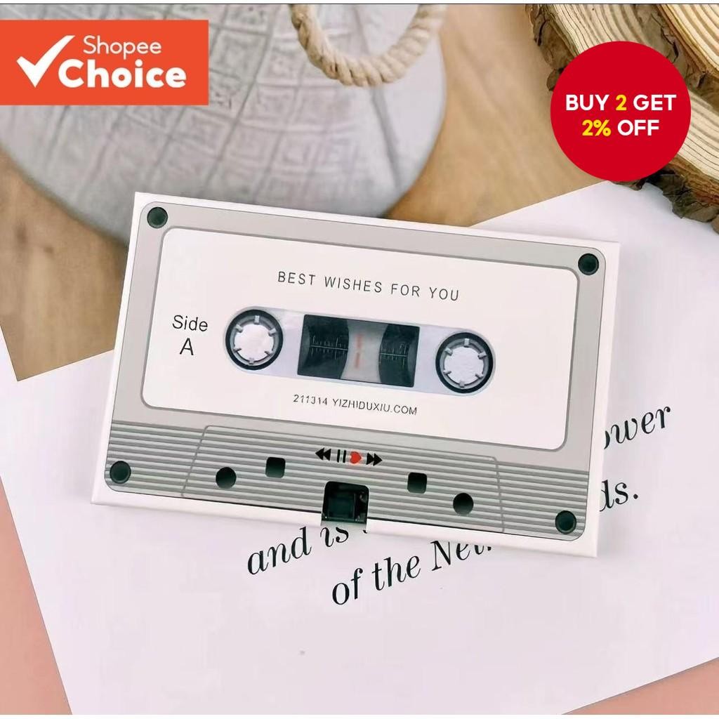 [Shopee Choice] Voice Cassettes Tape 30 Seconds Message Recorder ...