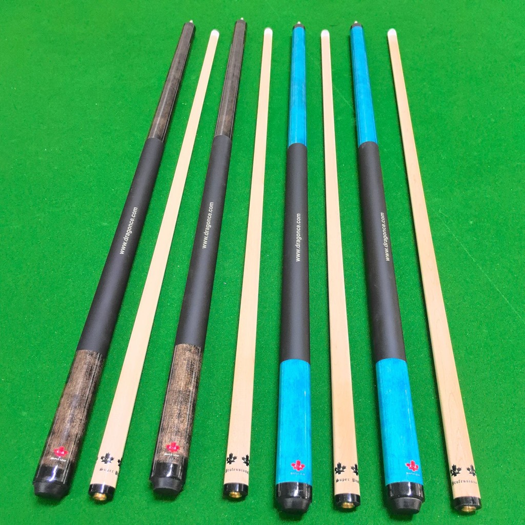 Maple Leaf Billiard Cue 1/2 Split Maple Wood Billiard Cue Large Tip ...