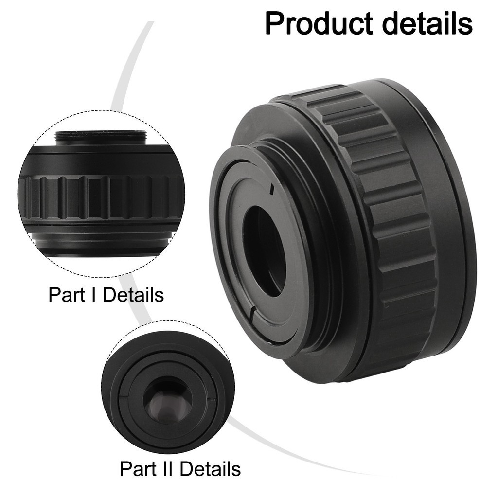 For C-Mount Adapter Lens Microscope Adapter 38mm for Stereo Series ...