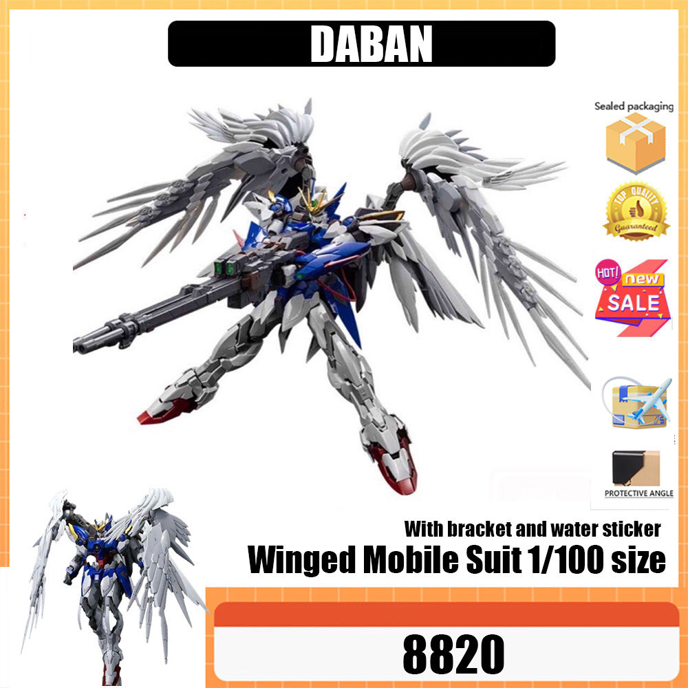 daban 8820 Winged Mobile Suit 1/100 size Assemble Model Assemble Model ...