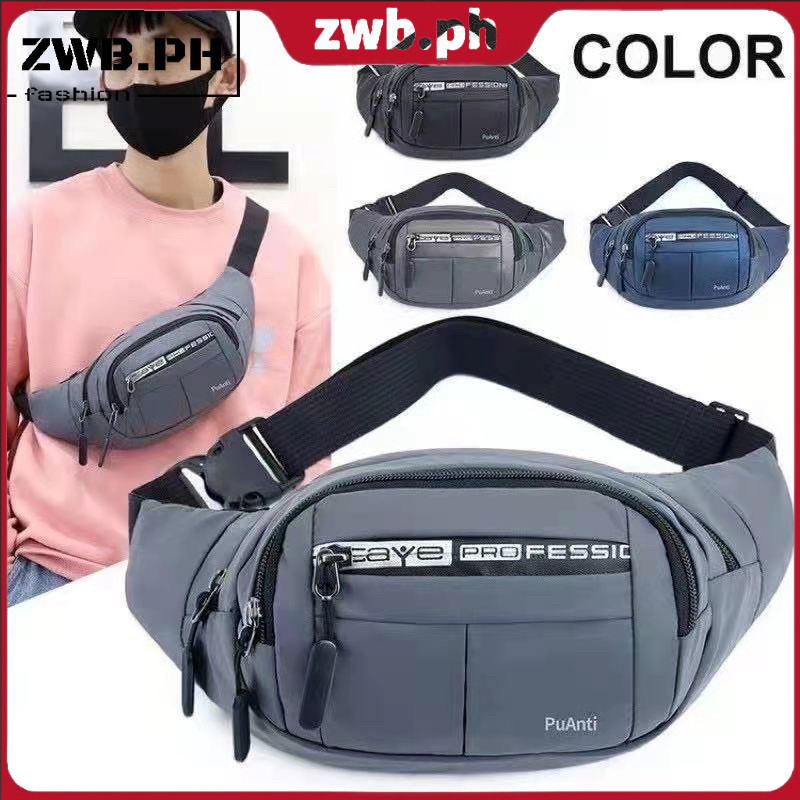 Chest Waterproof Wear-resistant Business Unisex Bag Waist Men Women ...