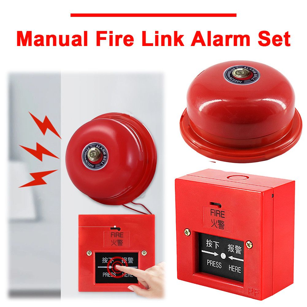 Emergency Fire Alarm with Key Manual Call Point Fire Alarm Fire Warning ...