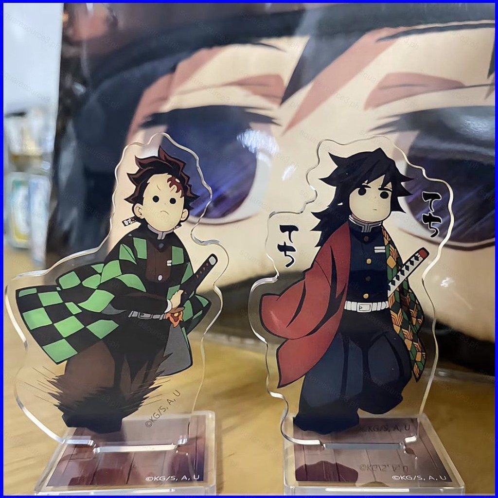 SQ3 Demon Slayer Stand Plates Kamado Tanjirou Acrylic Plate Holder ...