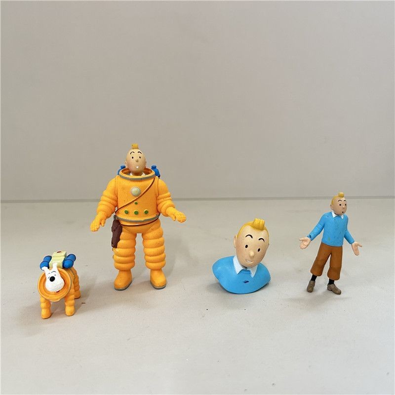 Bulk TINTIN TINTIN Adventures Resin Figure Field Model Ornament ...