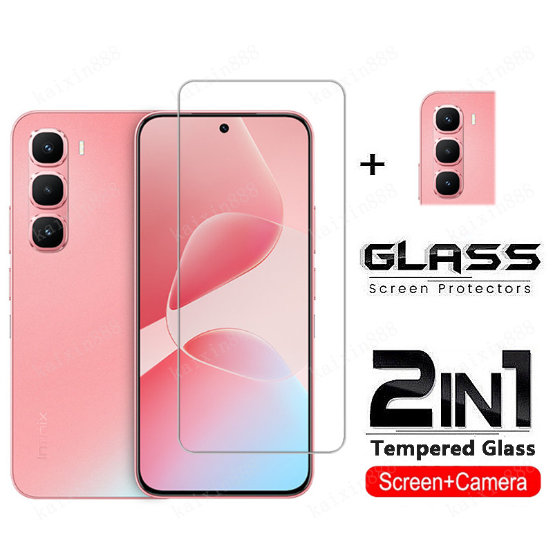 Infinix Hot 60 Pro Tempered Glass Screen Protector For Infinix Hot 40i ...